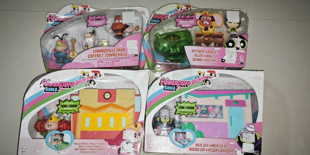 Powerpuff Girls Figures Set, Hobbies & Toys, Toys & Games on Carousell