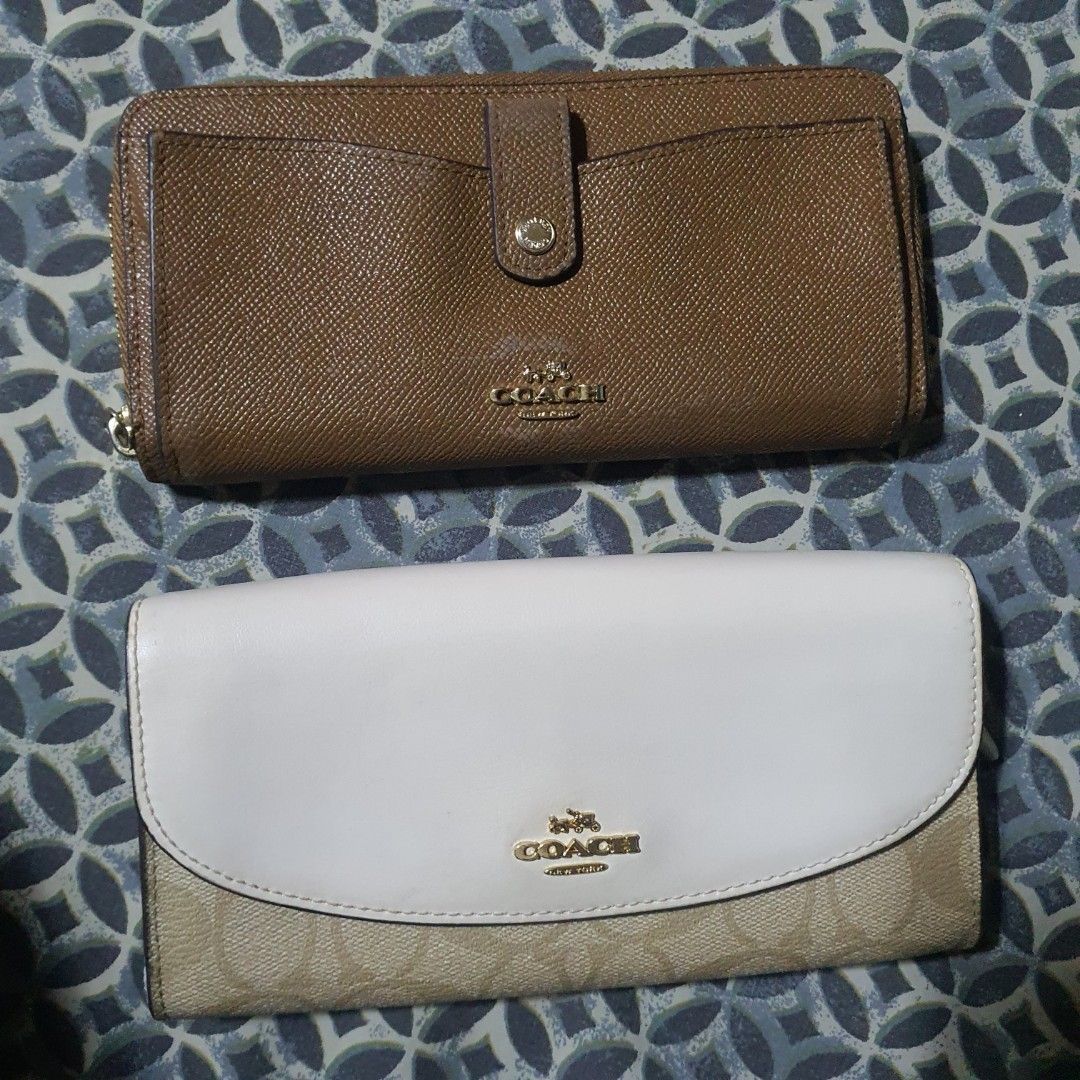 FREE Preloved Original Coach Wallets, Women's Fashion, Bags & Wallets ...