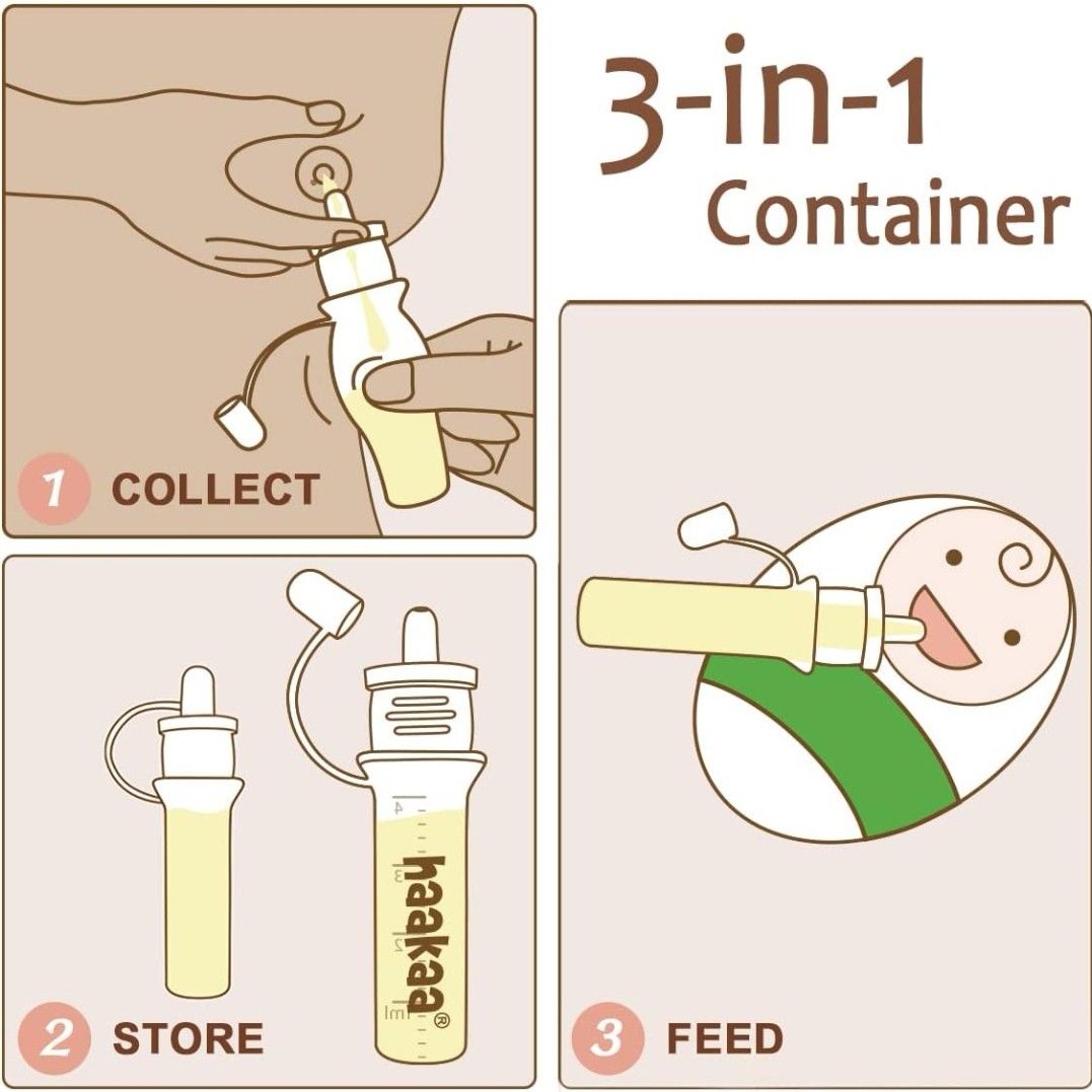 *ON HAND* Haakaa Silicone Colostrum Collectors 4 ml, 1 PK (Pre ...