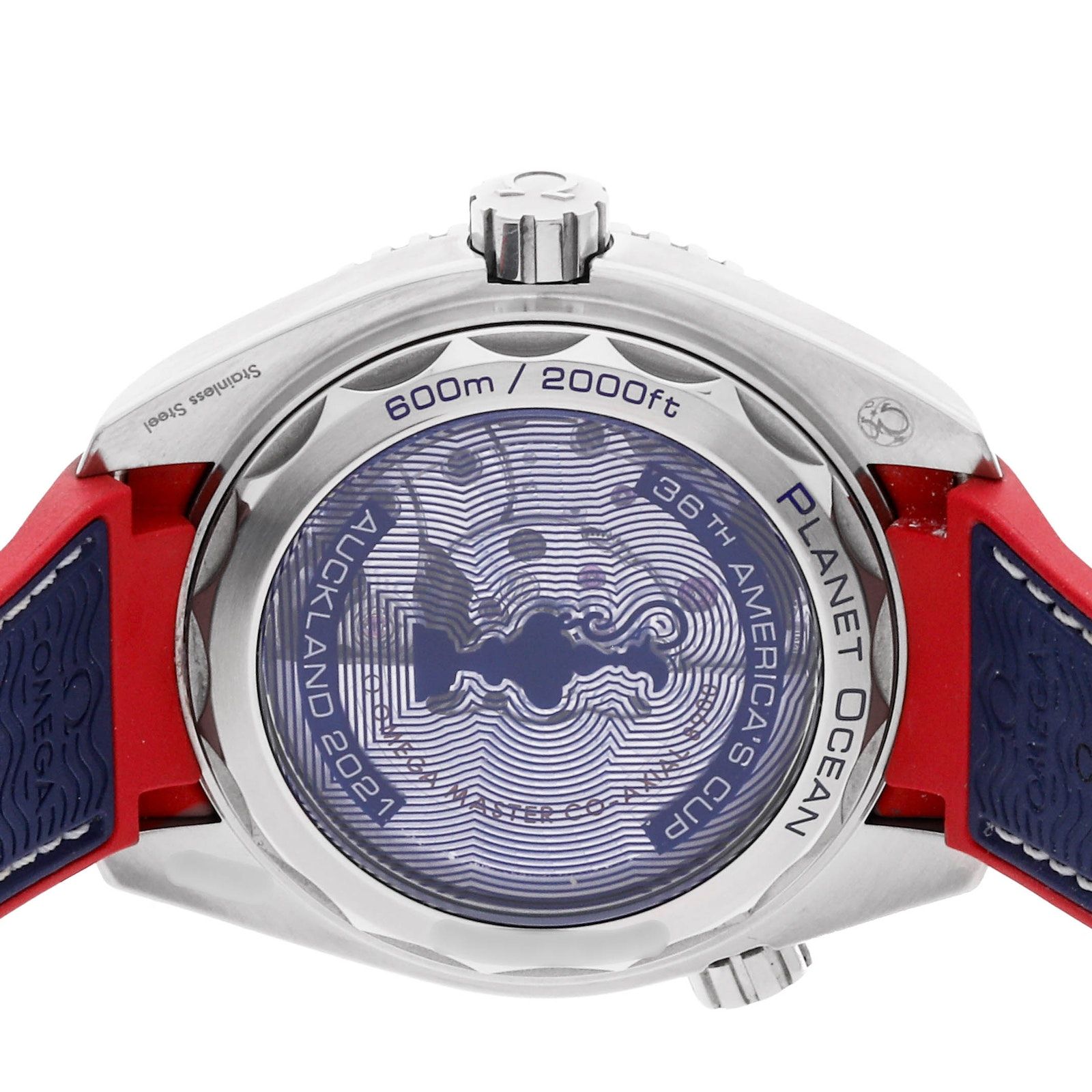 Pre-Owned Omega Seamaster Planet Ocean 600M Americas Cup Lim, Luxury ...