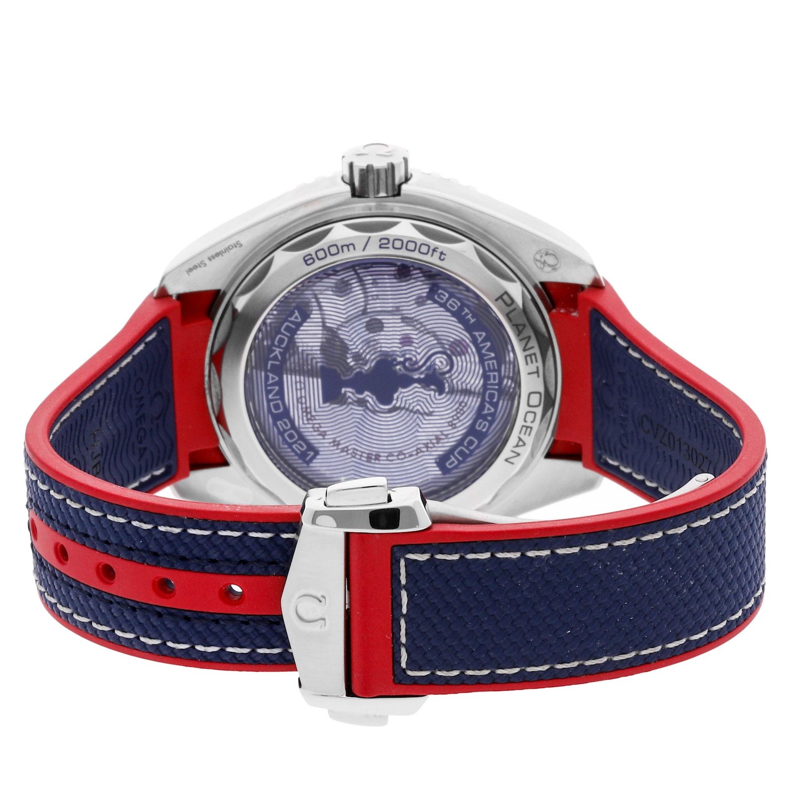 Pre-Owned Omega Seamaster Planet Ocean 600M Americas Cup Lim, Luxury ...