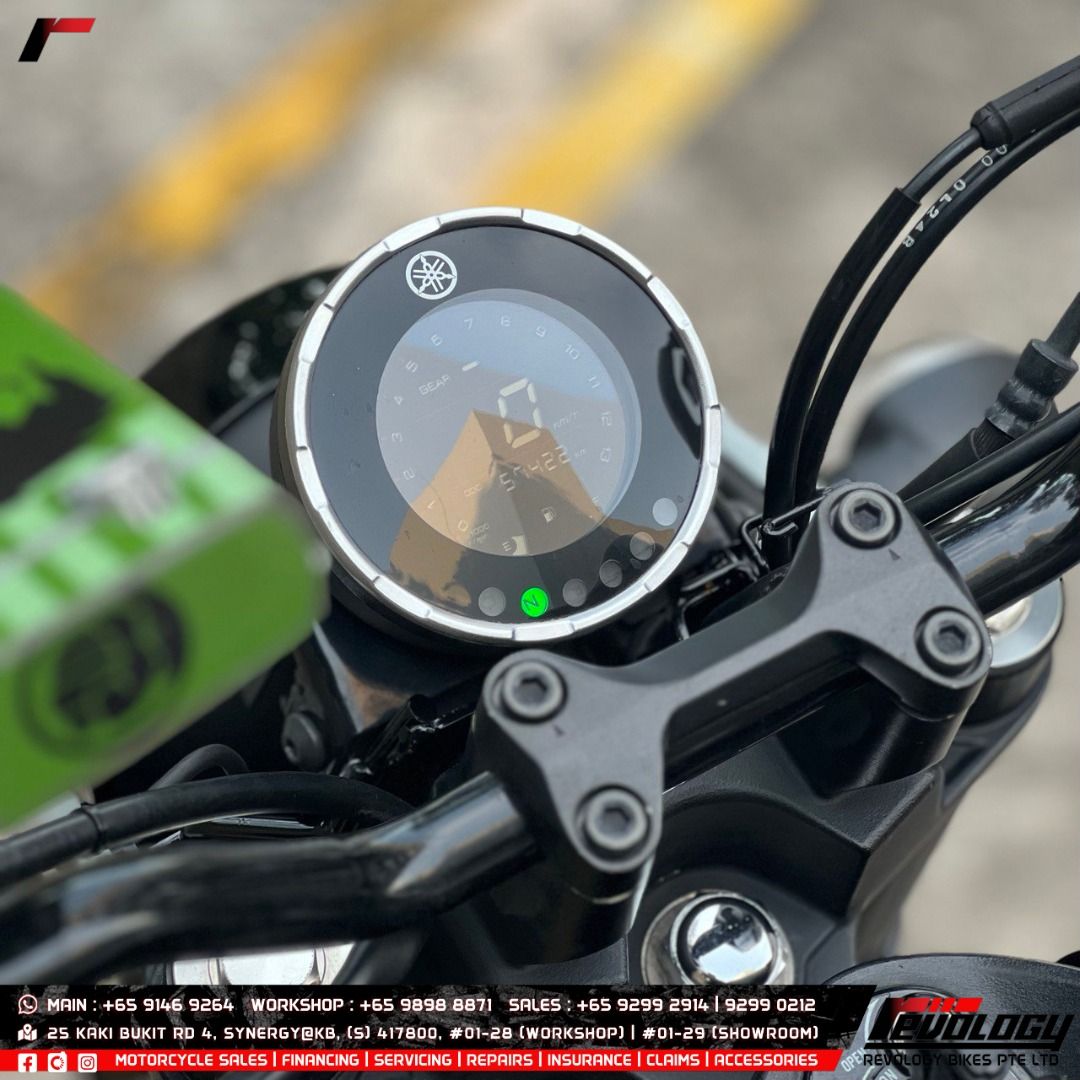 PRE-OWNED SPECIAL ! YAMAHA XSR155 WITH ALU TOP BOX ! YAMAHA XSR 155 ...