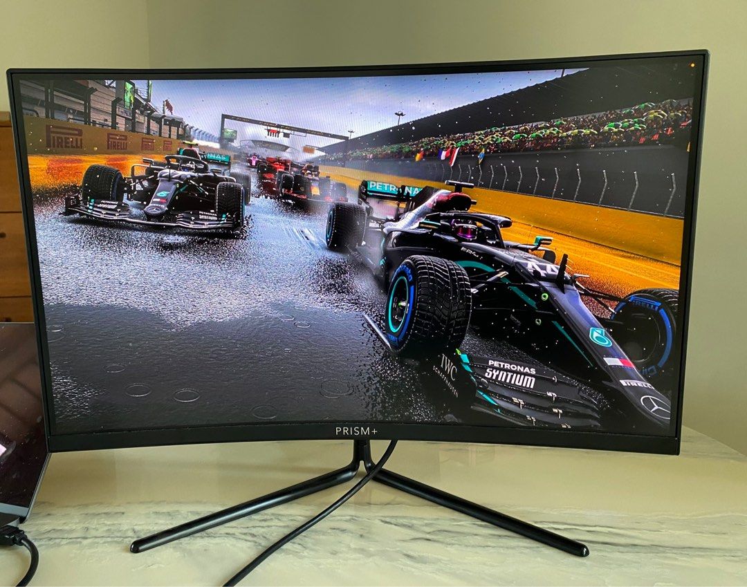 Prism C270 27 inch curved monitor, Computers & Tech, Parts ...