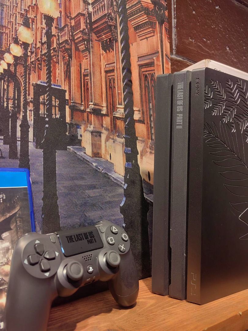 Ps4 Pro Limited Edition Last Of Us, Video Gaming, Video Games ...