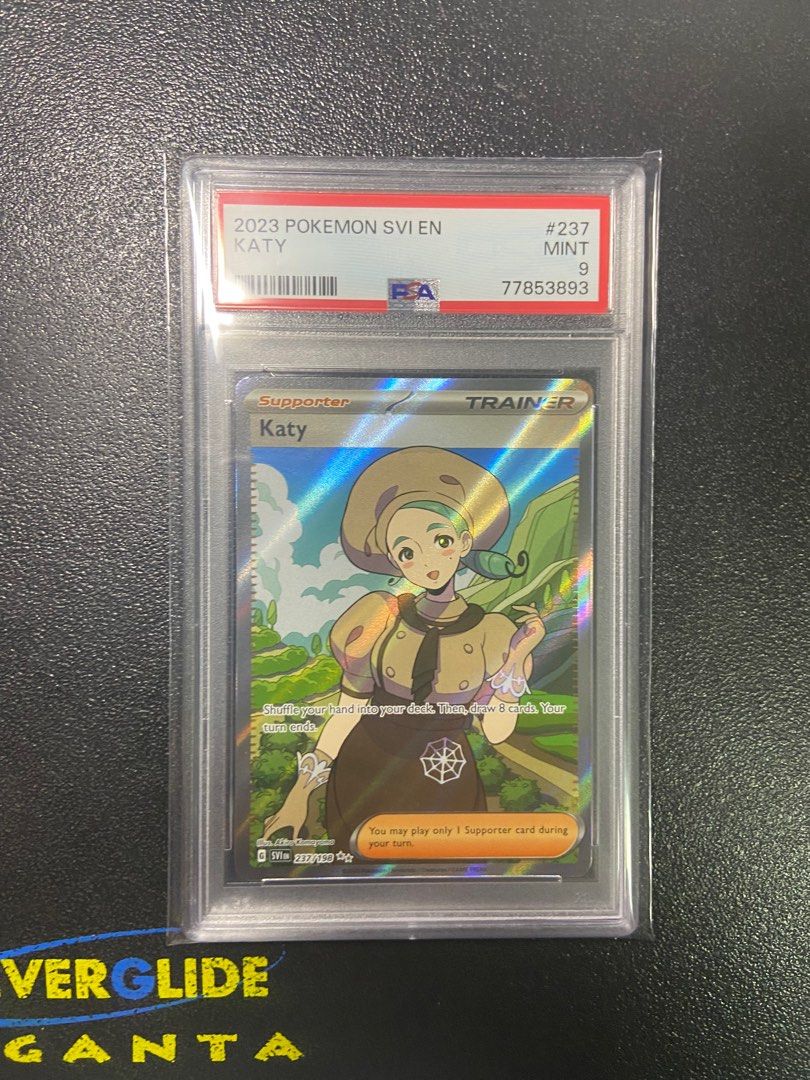 PSA 9 Katy 237/198 Full Art Scarlet & Violet SVI EN 2023 Pokemon Card ...