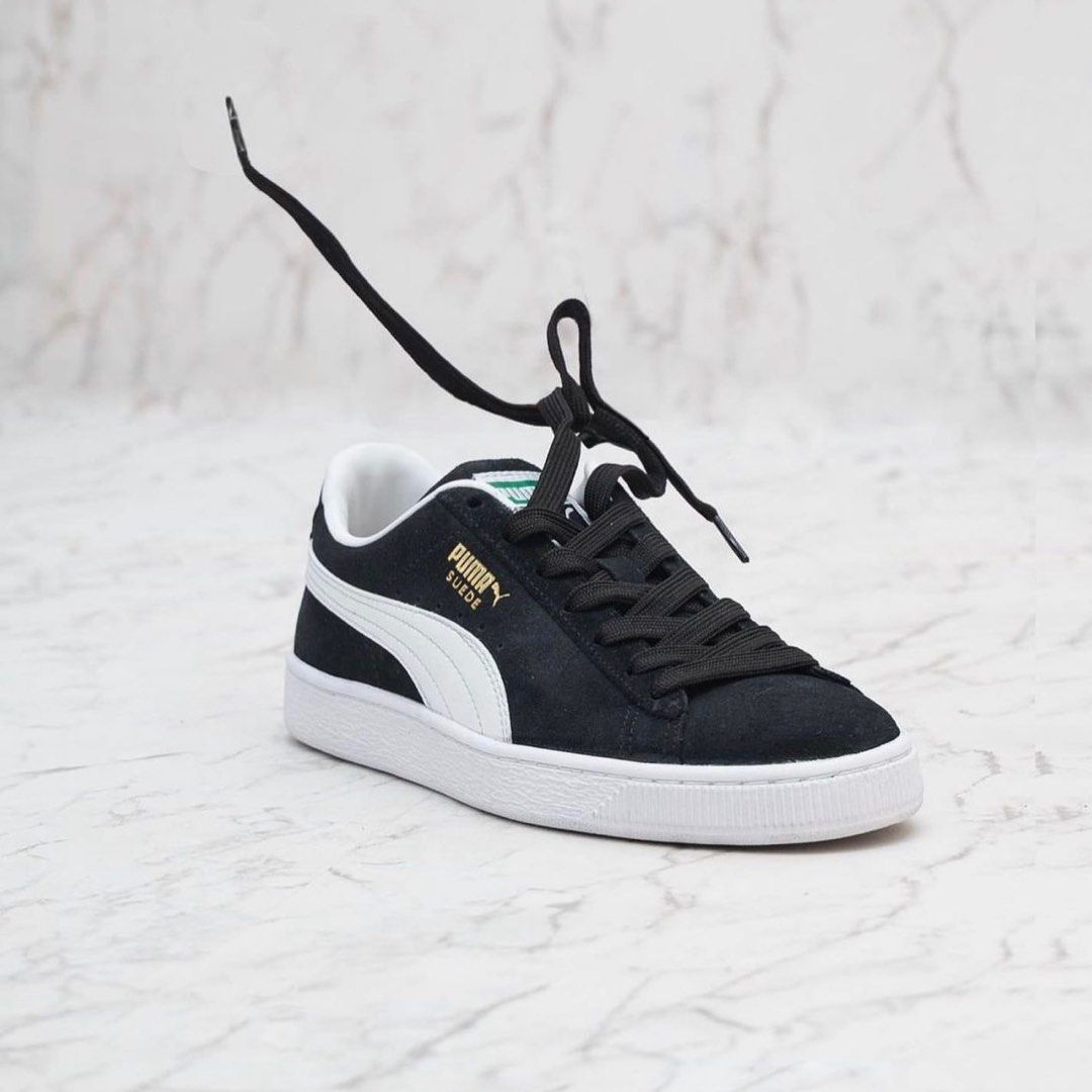 PUMA SUEDE CROC BLACK, Women's Fashion, Footwear, Sneakers on Carousell