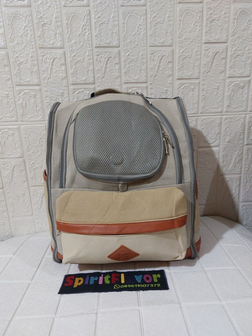 Ransel Hewan Dog Smile cocok buat kucing atau anjing, Perlengkapan ...