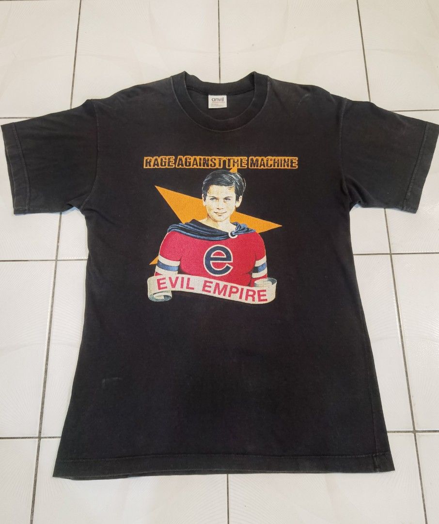Rare 1996 RATM Evil empire, Men's Fashion, Activewear on Carousell