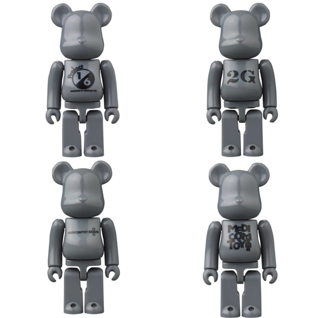RARE 100% Bearbrick Series 46 Medicom Toy Plus in Basic Color, Hobbies & Toys, Toys & Games on ...