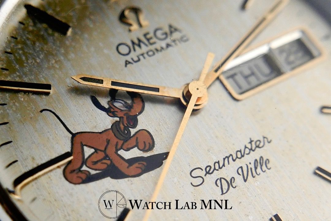 RARE Omega Seamaster De Ville (1979) "Disney Pluto" Dial, Men's Fashion ...