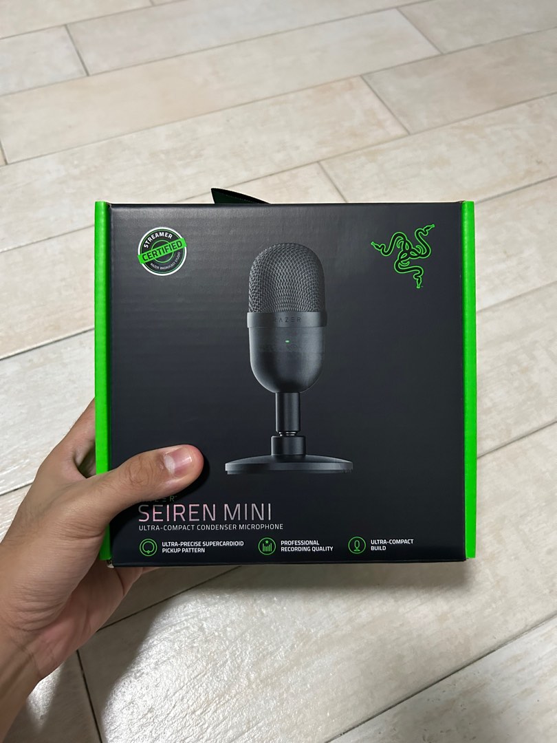 Razer Seiren Mini, Audio, Microphones on Carousell