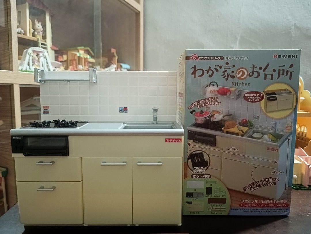 RE- MENT Kitchen Set Miniature, Hobbies & Toys, Toys & Games on Carousell