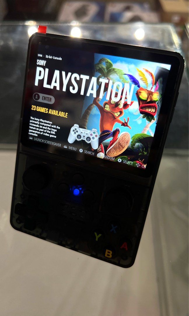 Bayar Ansuran ATOME RGB Portable Game Console R35S, Video Gaming, Video ...