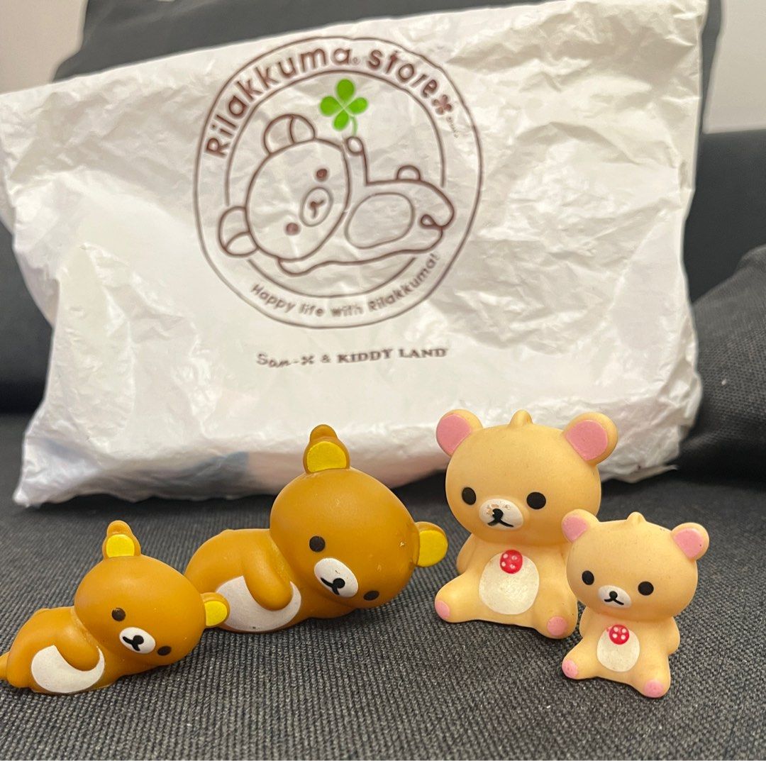 Rilakkuma and Korilakkuma figures, Hobbies & Toys, Toys & Games on Carousell
