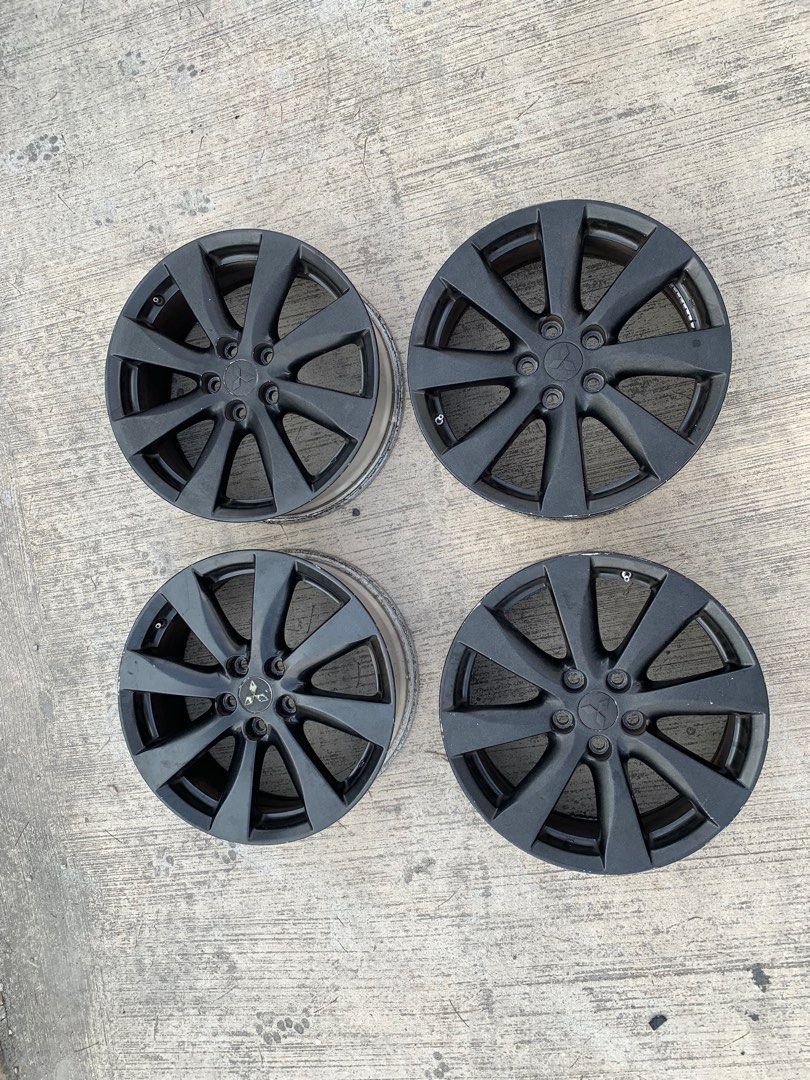 Rim 18 Mitsubishi ori enkei J18 x 7j (lancer gt/inspira), Auto ...