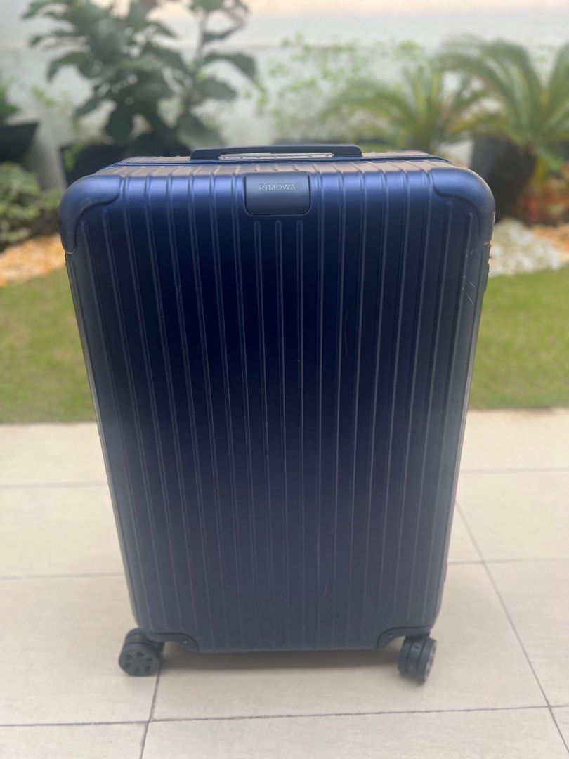 Rimowa Essential Check-In Large Matte Navy Blue, Hobbies & Toys, Travel ...