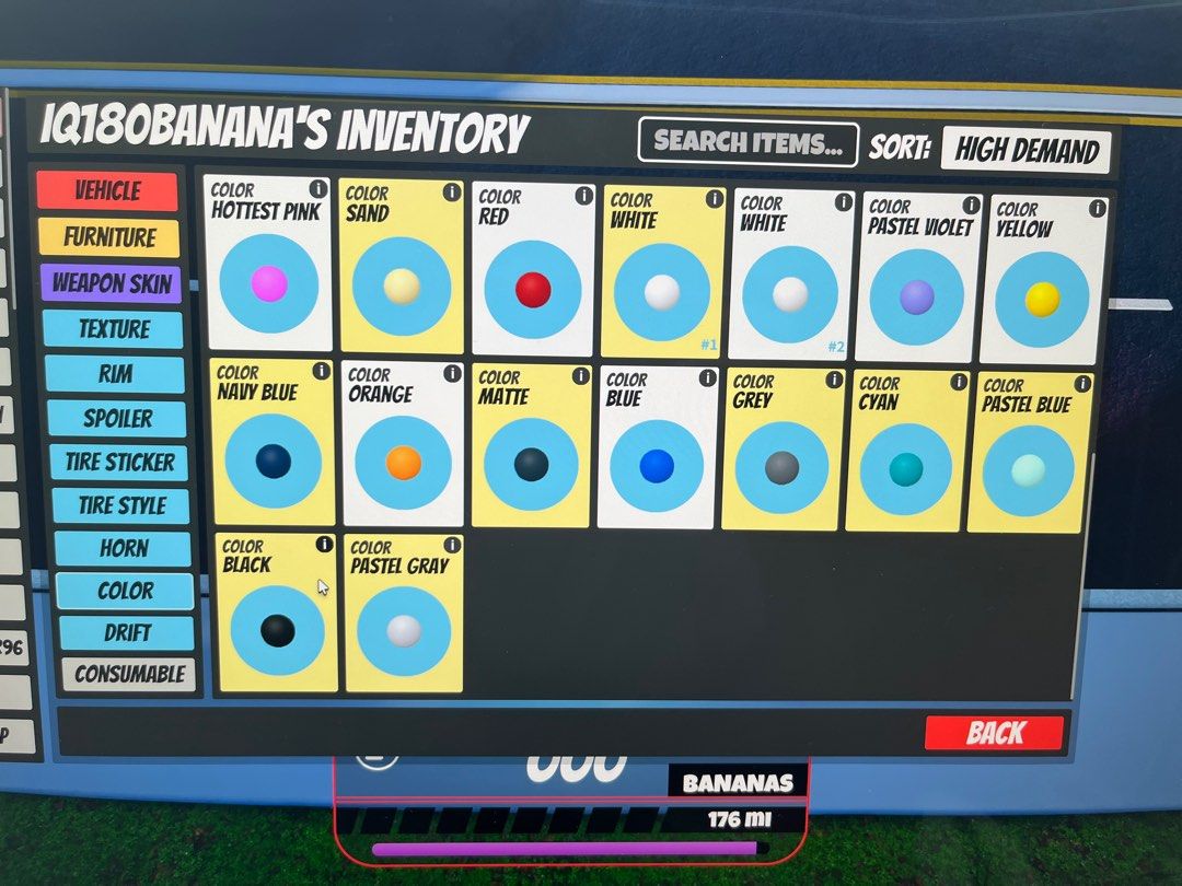 Roblox jailbreak inv, 電子遊戲, 遊戲機配件, 遊戲週邊商品 - Carousell