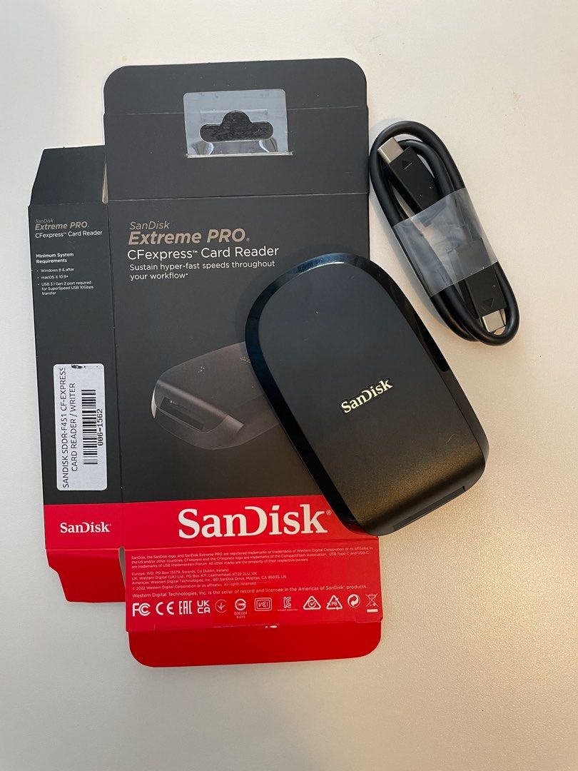 sandisk CFexpress card reader, 電腦＆科技, 電腦周邊及配件, 其他 - Carousell