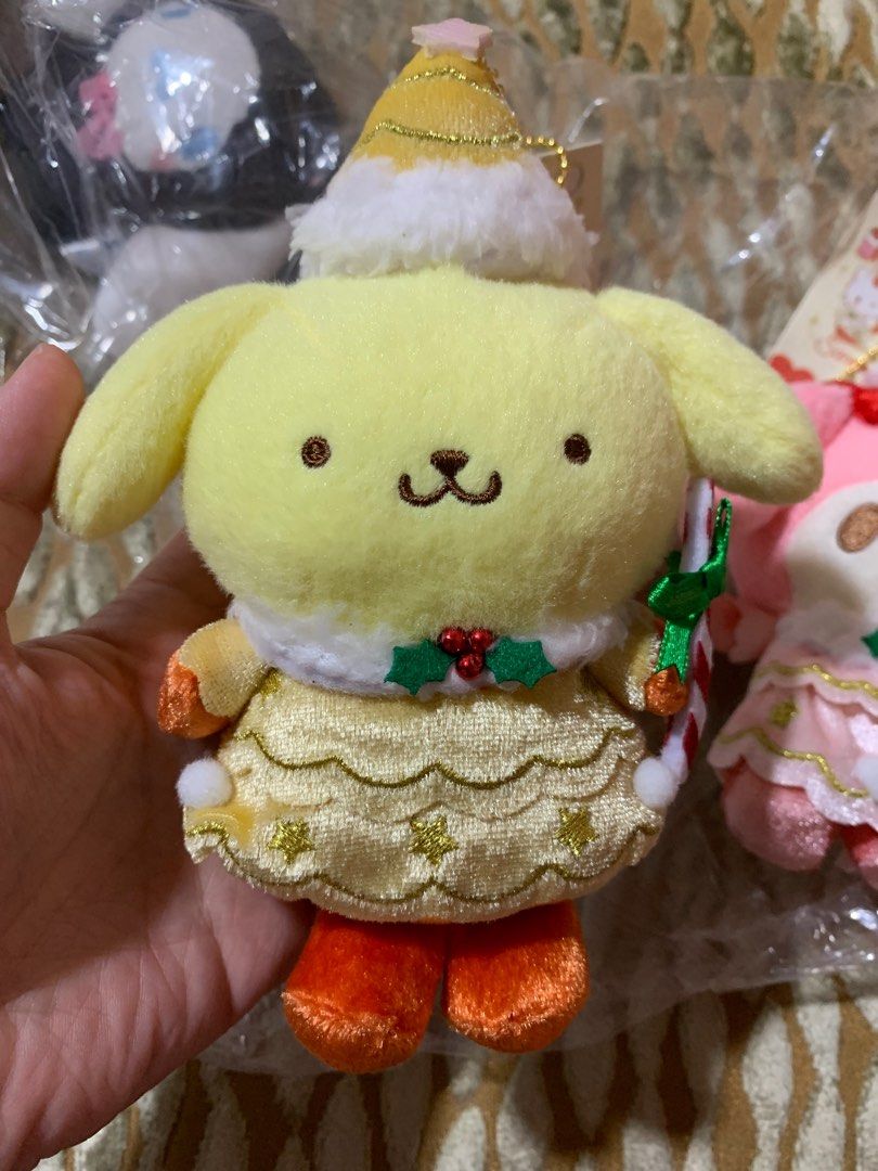 Sanrio: Pompompurin Christmas Charm Plush New, Hobbies & Toys, Toys ...