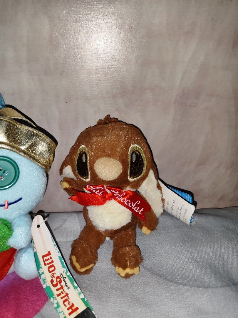Scrump Lilo & Stitch Brown Charm, Hobbies & Toys, Toys & Games on Carousell