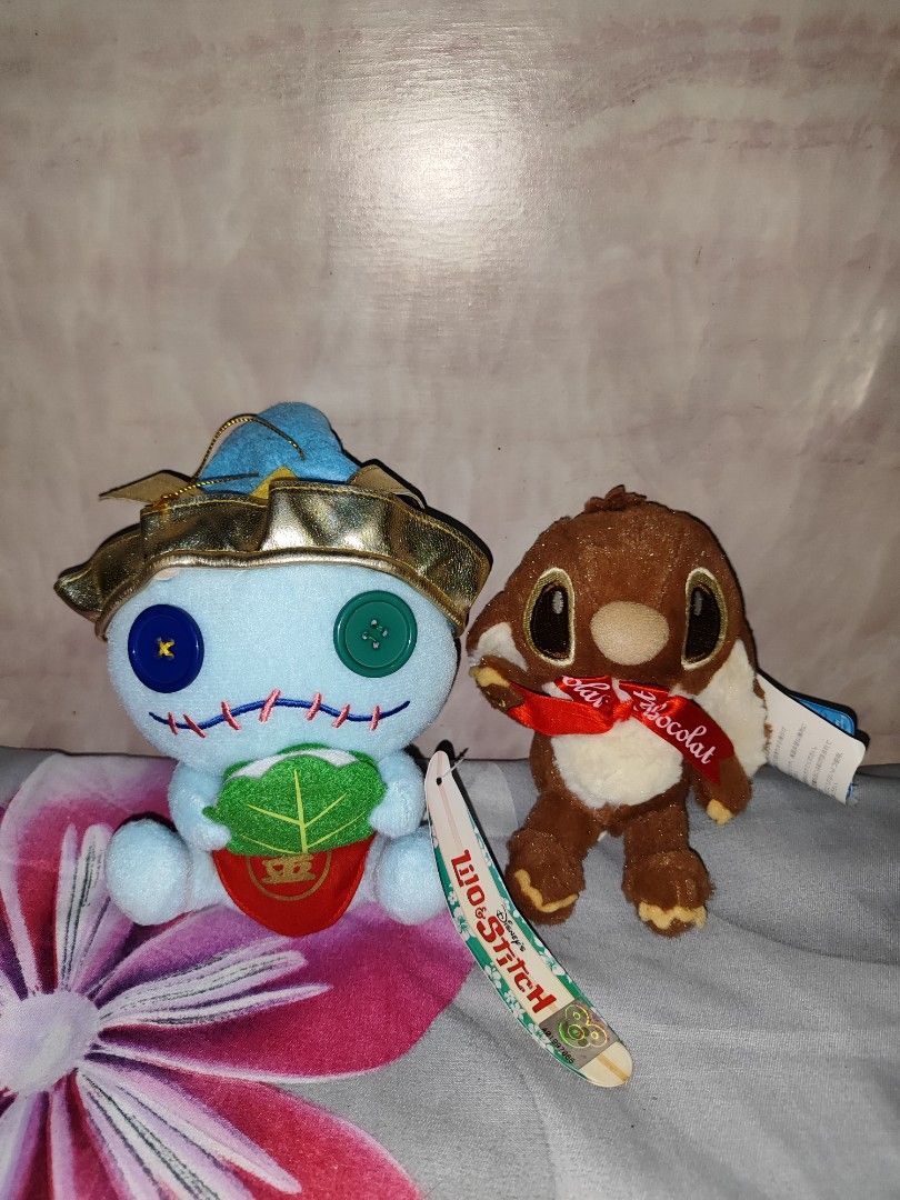 Scrump Lilo & Stitch Brown Charm, Hobbies & Toys, Toys & Games on Carousell
