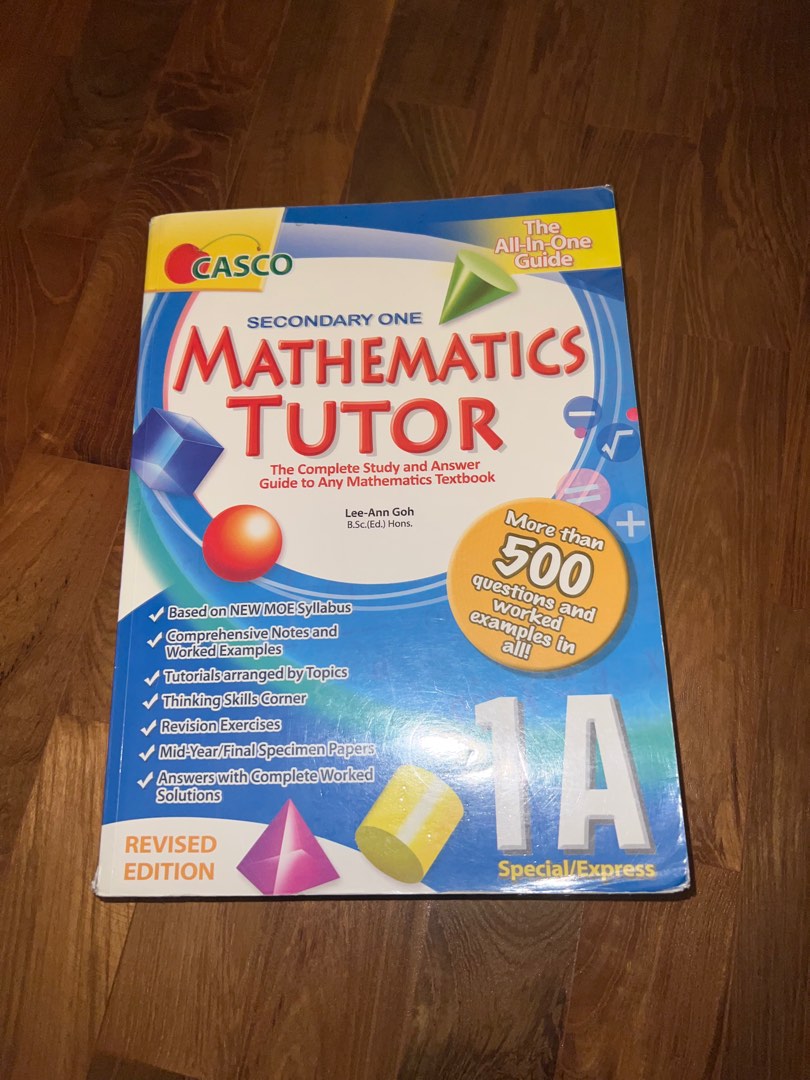 Secondary School Math Textbooks, Hobbies & Toys, Books & Magazines ...