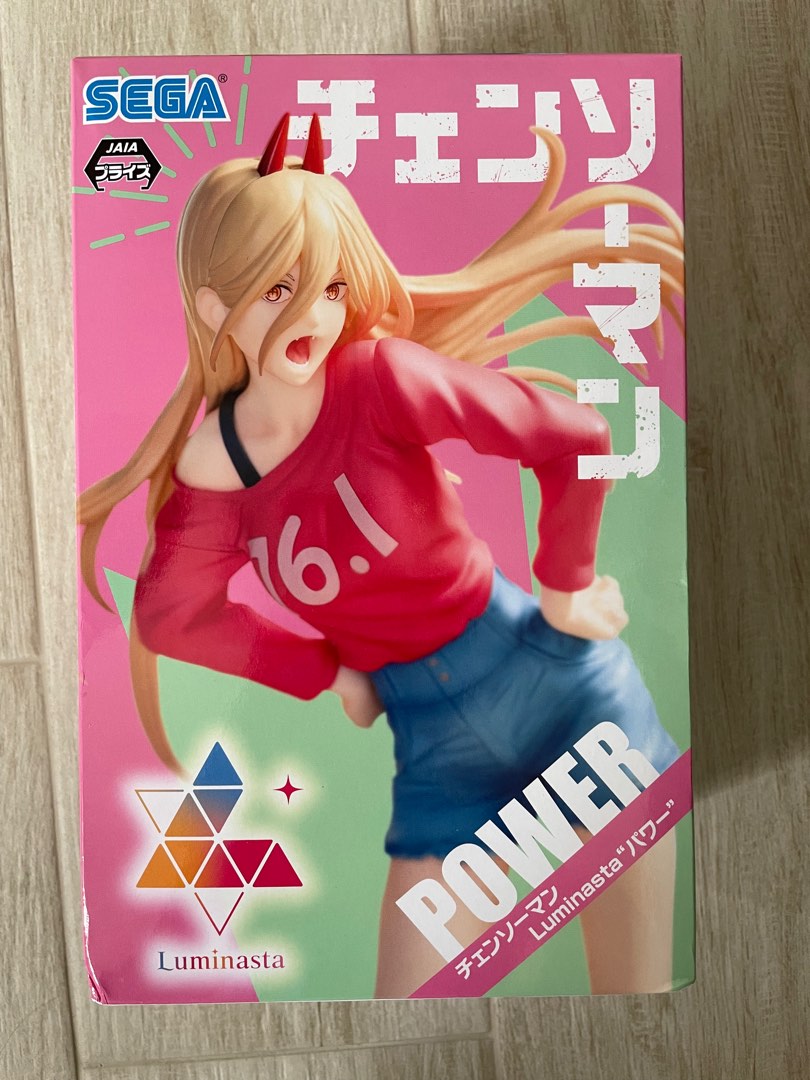 Sega Chainsaw Man Luminasta Power Figure, Hobbies & Toys, Memorabilia ...