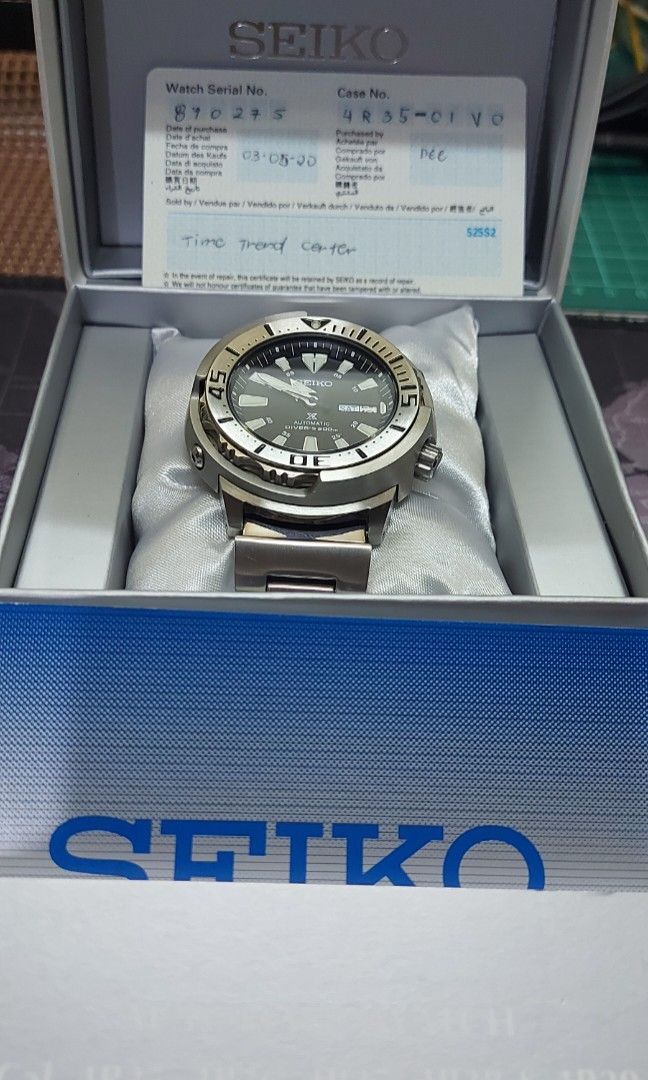 Seiko Baby Tuna, Men's Fashion, Watches & Accessories, Watches on Carousell