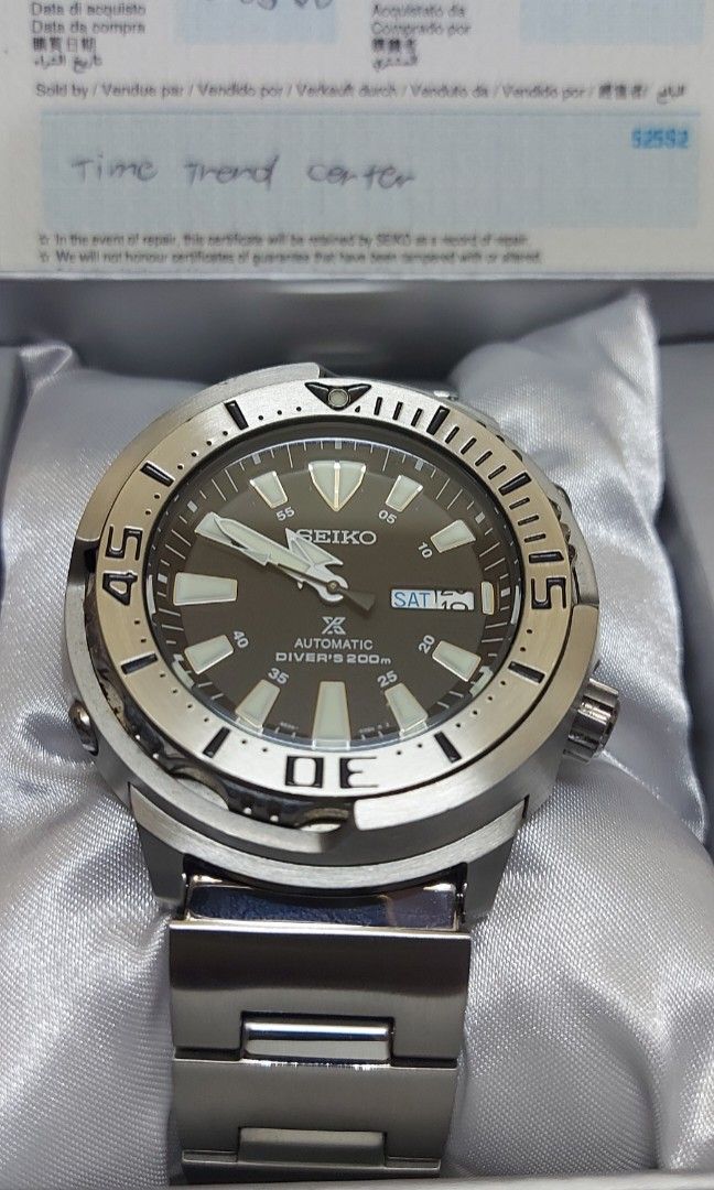 Seiko Baby Tuna, Men's Fashion, Watches & Accessories, Watches on Carousell