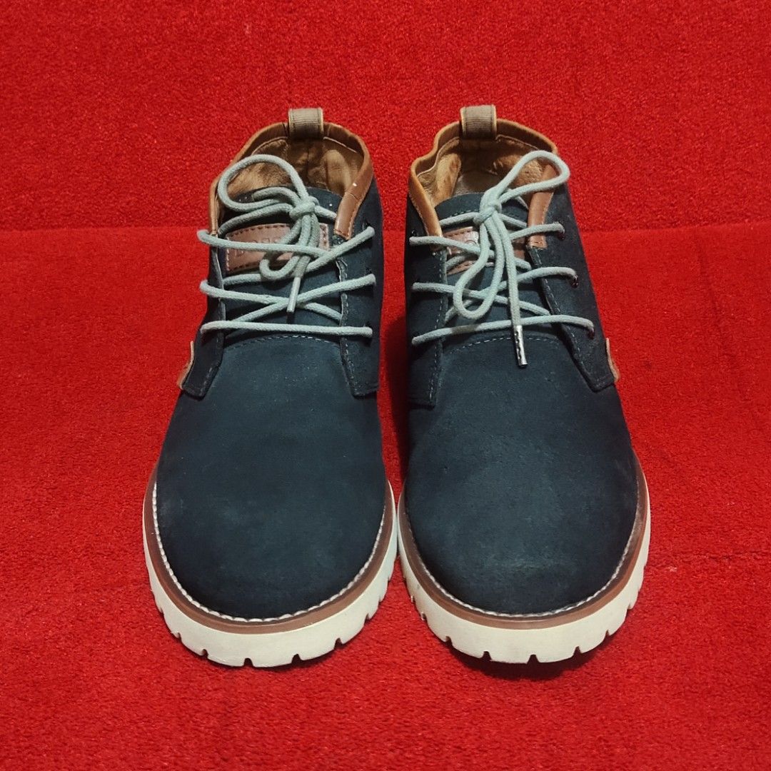 Sepatu boss way authentic, Fesyen Pria, Sepatu , Sepatu Boot di Carousell