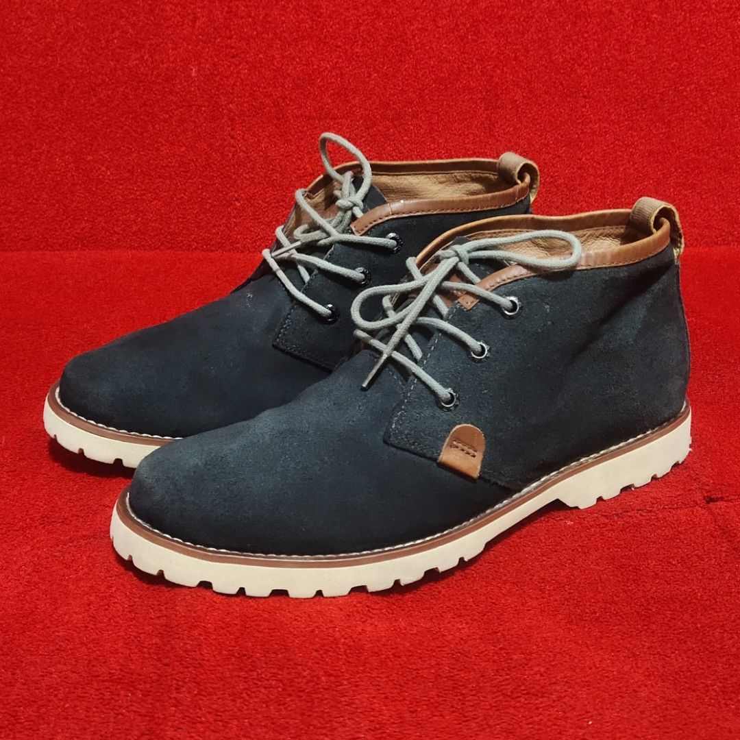 Sepatu boss way authentic, Fesyen Pria, Sepatu , Sepatu Boot di Carousell