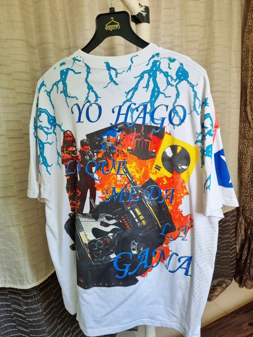 Sergio Calabasas El Ultimo Bad Bunny Tee, Men's Fashion, Tops & Sets ...