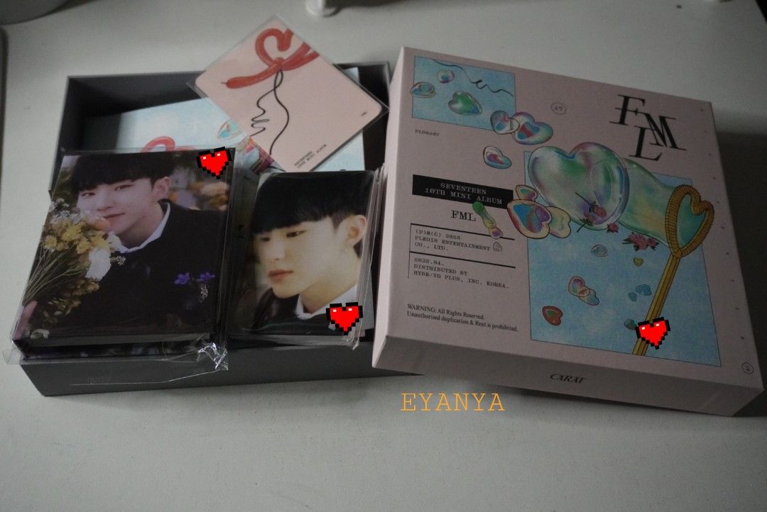 SEVENTEEN- FML CARAT VER (HOSHI) unsealed, Hobbies & Toys, Memorabilia ...