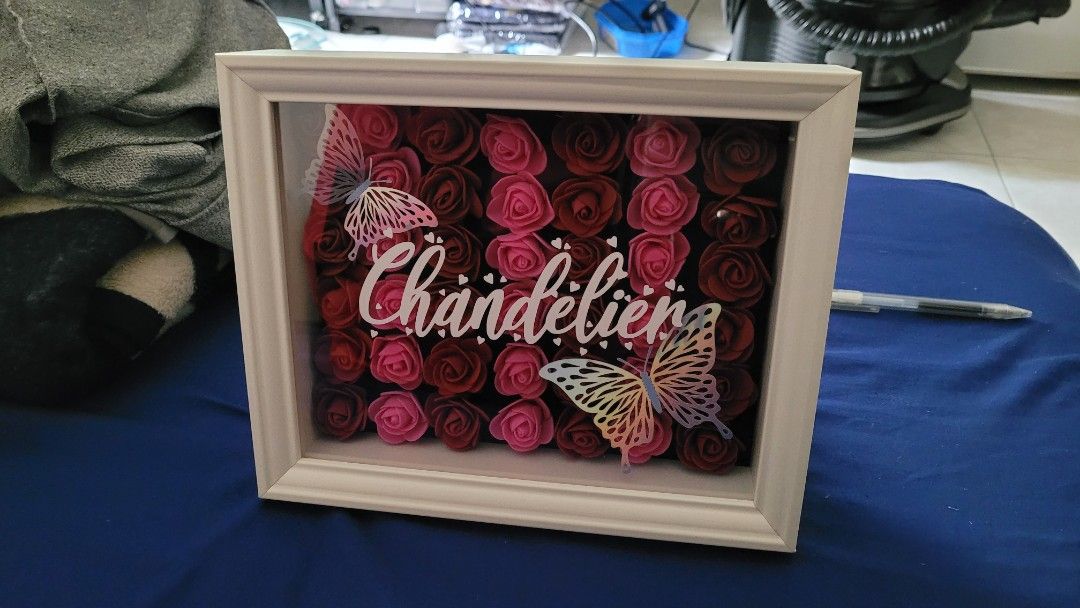 Shadow Box Birthday, Furniture & Home Living, Home Decor, Frames ...