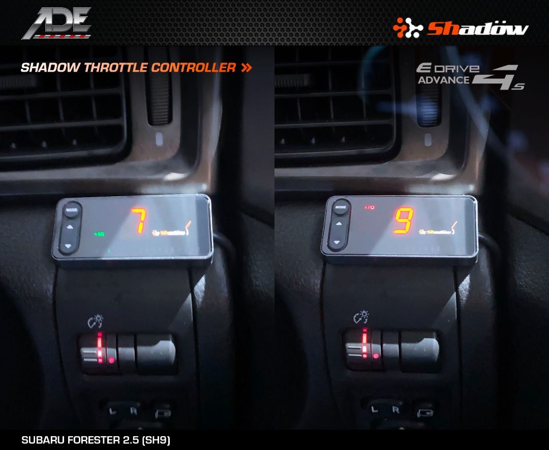 SHADOW THROTTLE CONTROLLER ON SUBARU FORESTER 2.5 (SH9), Car ...