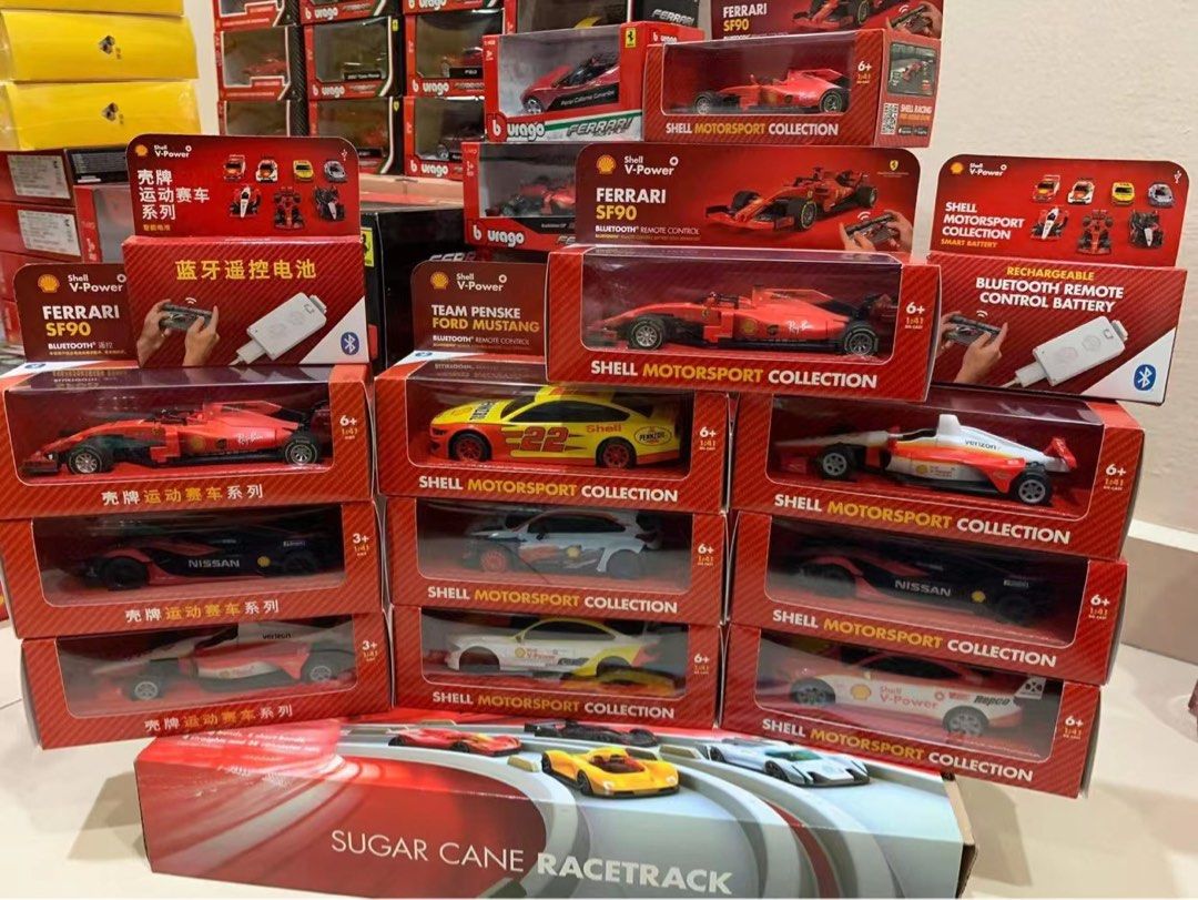SHELL MOTORSPORT FERRARI Bluetooth set, Hobbies & Toys, Toys & Games on ...