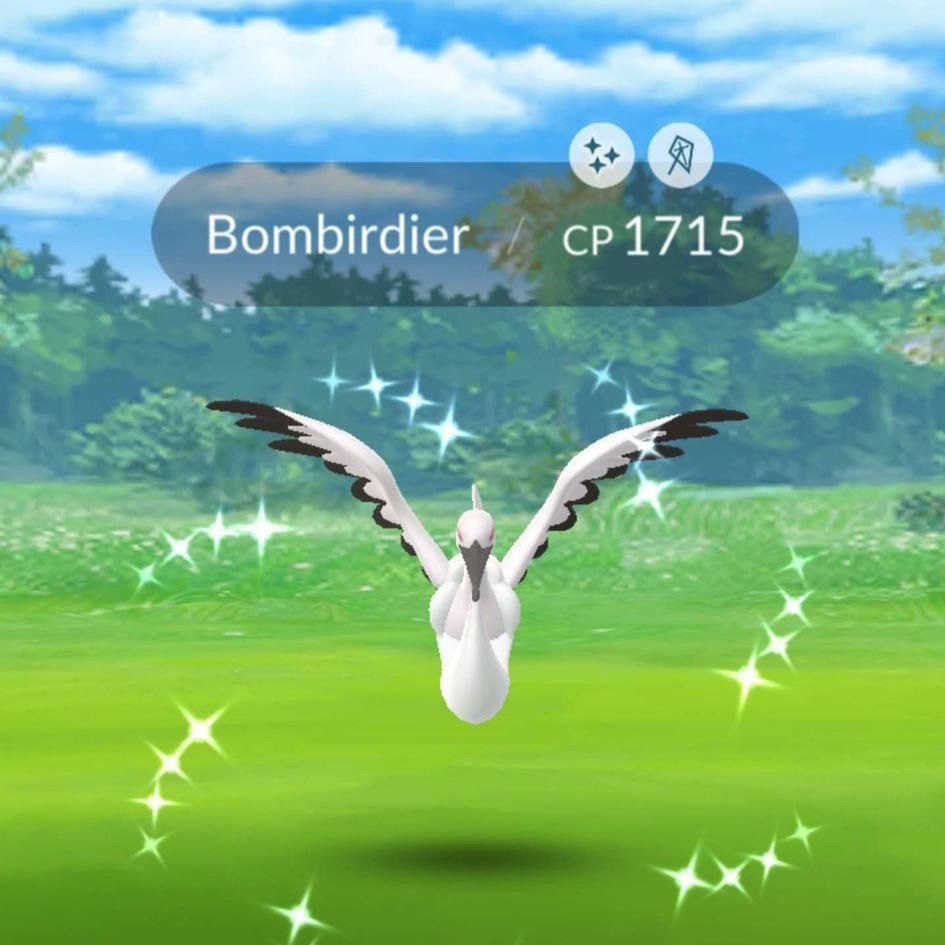SHINY BOMBIRDIER Pokemon Go, Video Gaming, Video Games, Others on Carousell