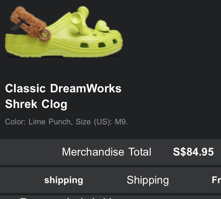 Shrek Crocs! (many sizes avail), Men's Fashion, Footwear, Flipflops and ...