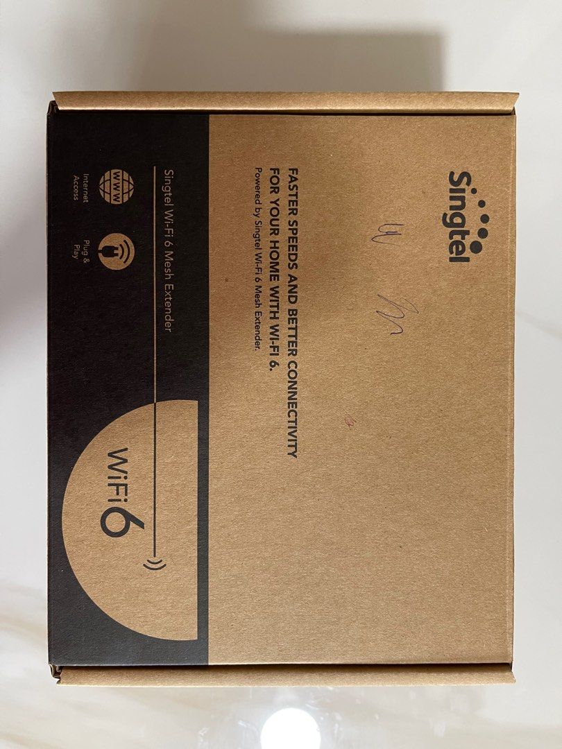 Singtel WiFi 6 Mesh Extender, Computers & Tech, Parts & Accessories ...