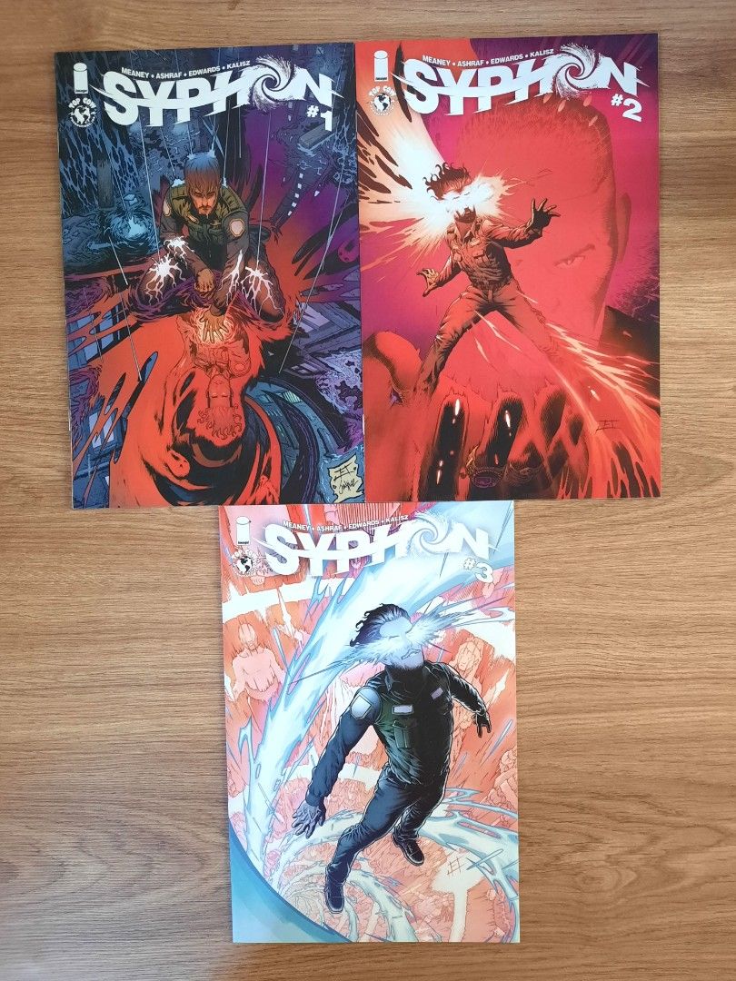 Syphon #1 - 3 (2021 complete 3-issue miniseries), Hobbies & Toys, Books ...