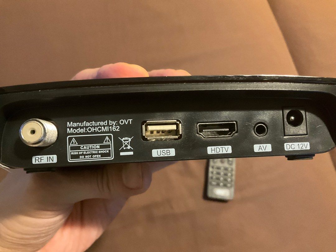 HD SKY DIGIBOX OVT + Remote and HDMI Cable, TV & Home Appliances, TV ...