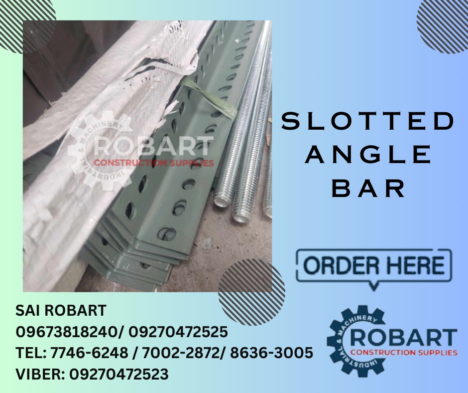 Slotted Angle Bar, Commercial & Industrial, Construction Tools ...