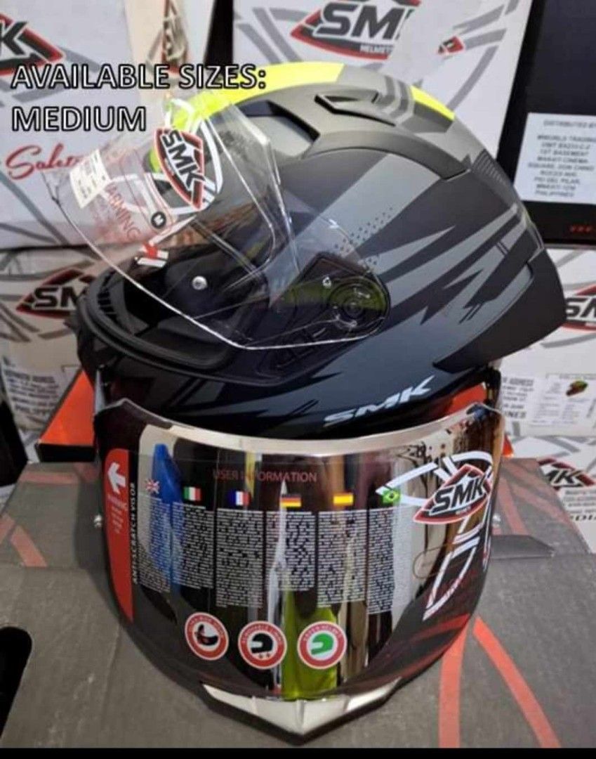 SMK Helmet ( Original), Motorbikes, Motorbike Parts & Accessories ...