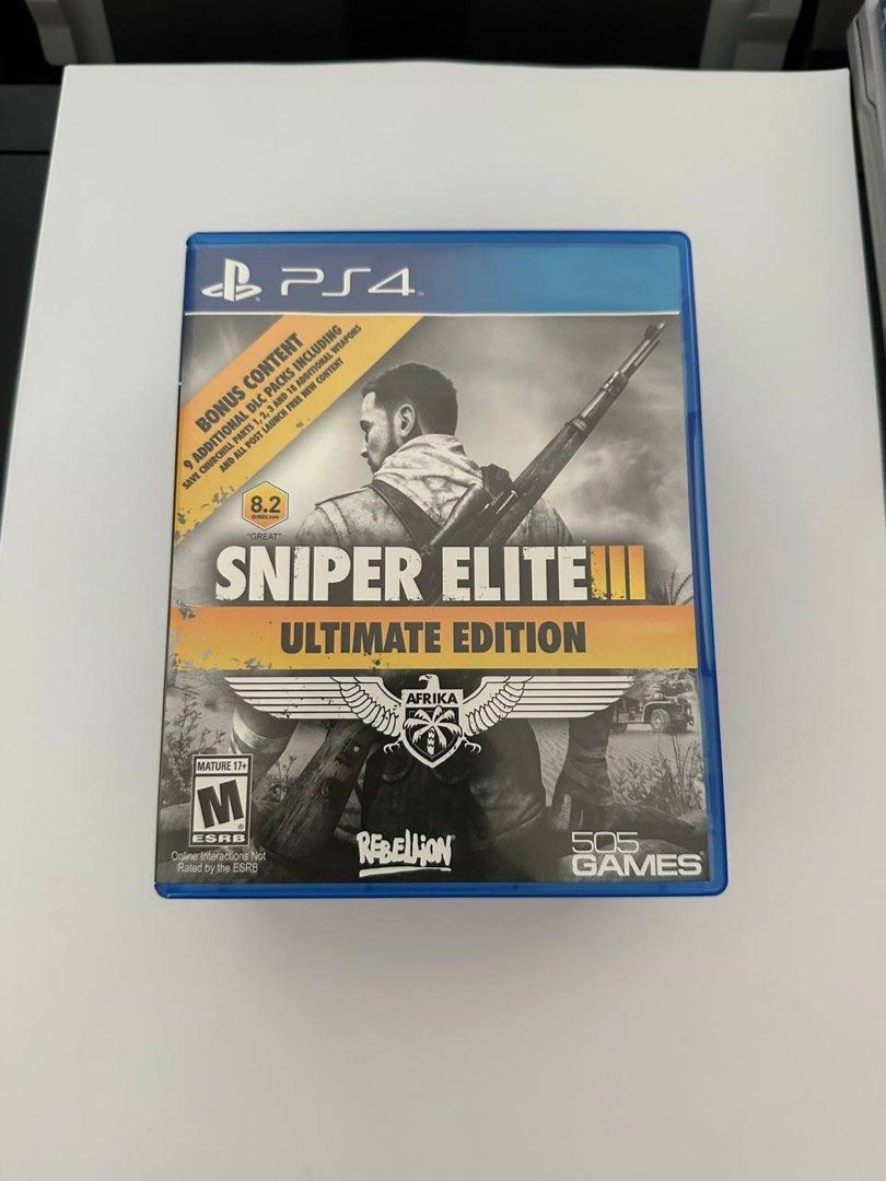 Sniper Elite 3 PS4 game, Video Gaming, Video Games, PlayStation on ...