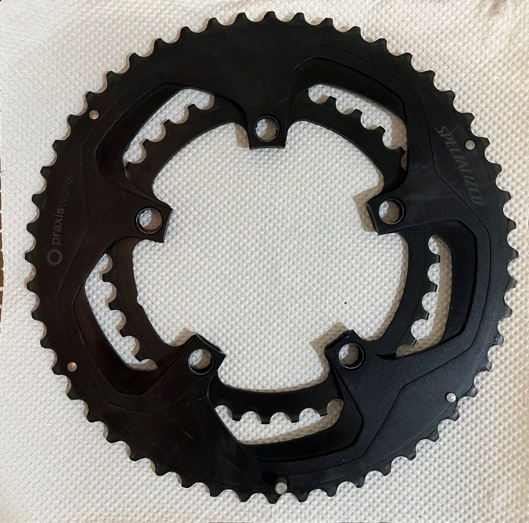 Specialized 10/11 Speed Road Chainring Set 110mm BCD 52/36T, Sports ...