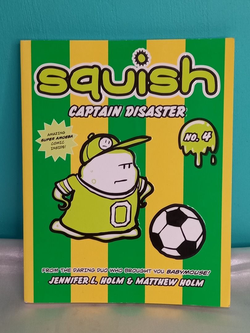 Squish #4 Captain Disaster Book, Hobbies & Toys, Books & Magazines ...