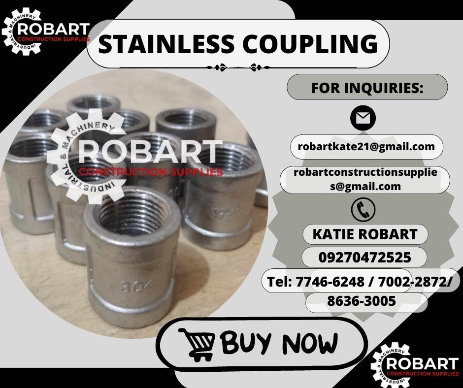 Stainless Coupling, Commercial & Industrial, Construction Tools ...