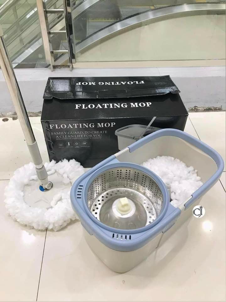 Stainless.floating mop, Furniture & Home Living, Cleaning & Homecare ...