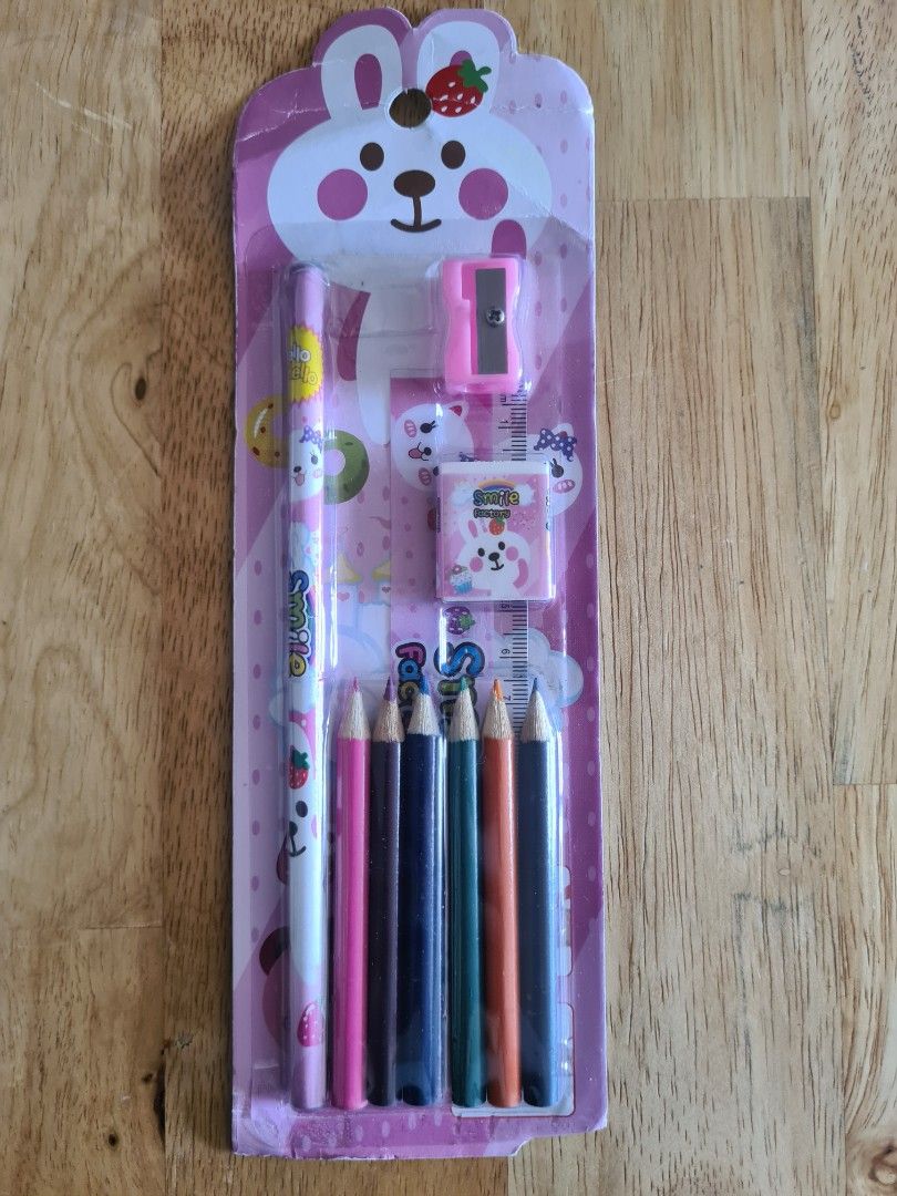 Stationary set for children, Hobbies & Toys, Stationery & Craft ...