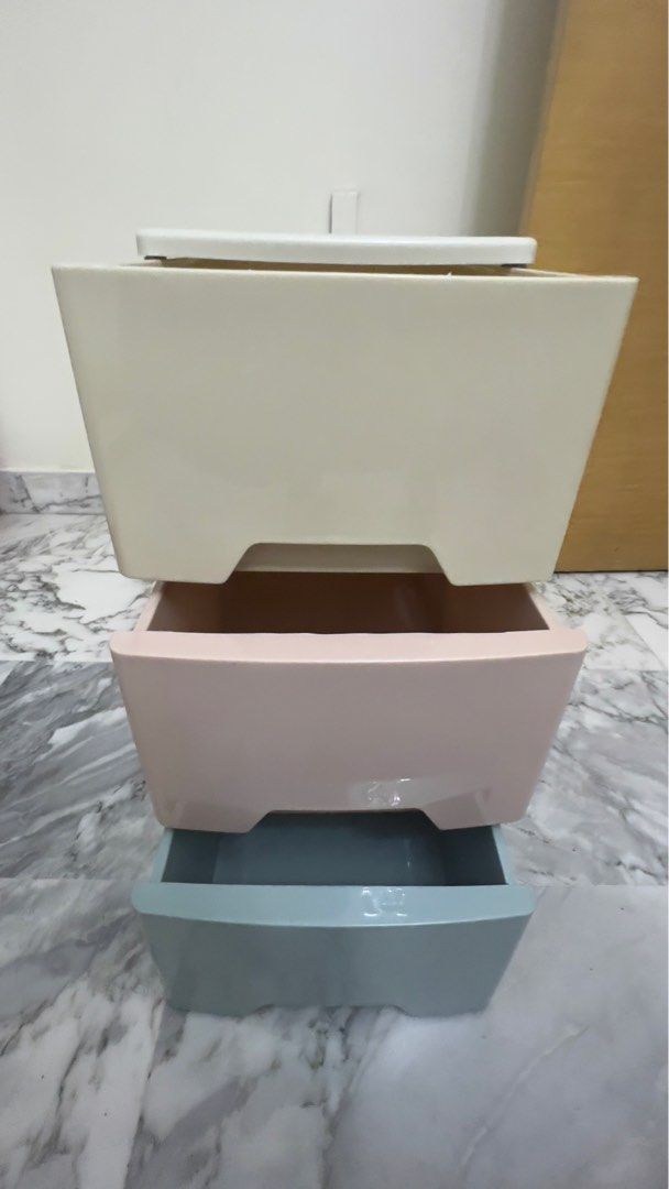 Storage drawer 3 layer, Furniture & Home Living, Furniture, Shelves ...